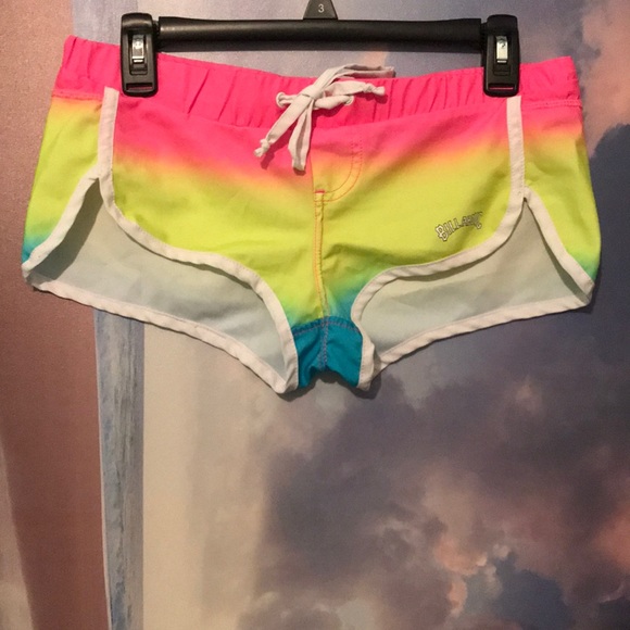 Billabong | Swim | Billabong Neon Cheeky Board Shorts | Poshmark